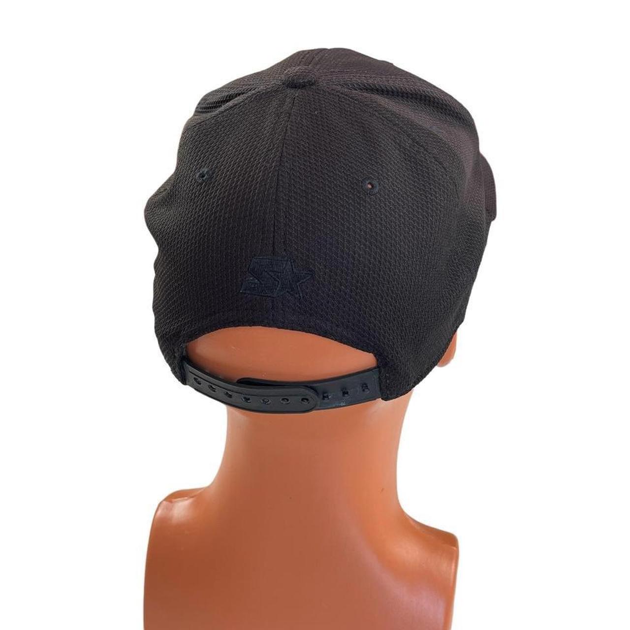 Starter Baseball Cap Hat Black Adjustable Strap... - Depop