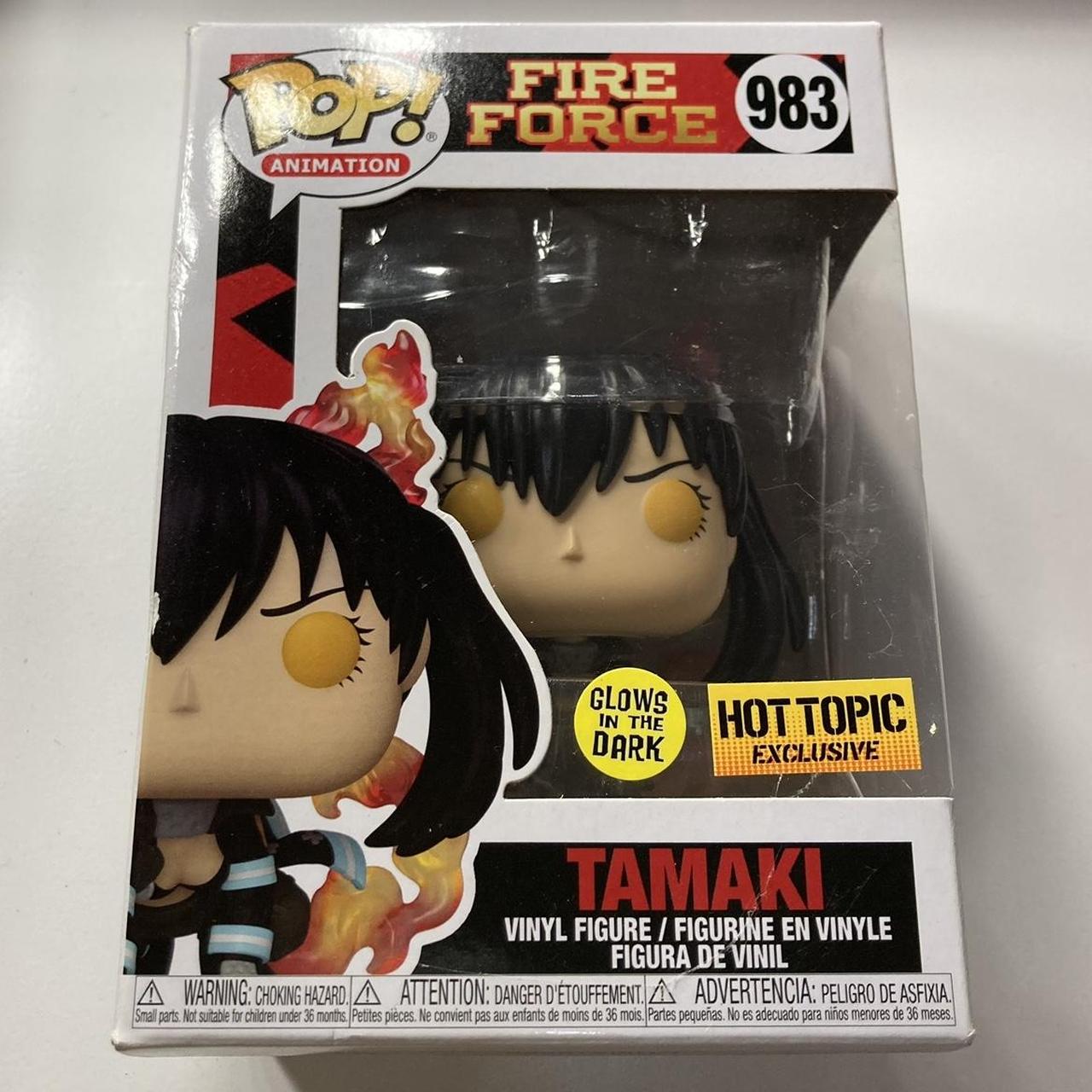 Tamaki • Fire Force Glow in the dark Hot Topic... - Depop