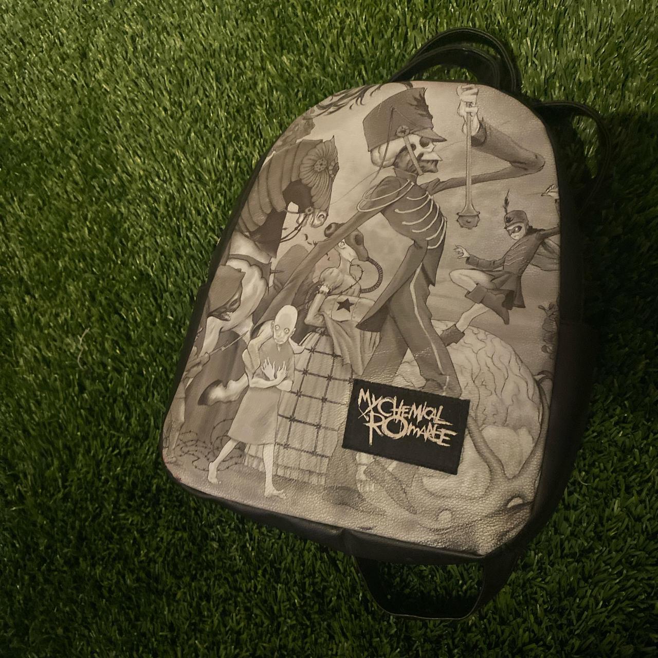 mini my chemical romance backpack - Depop