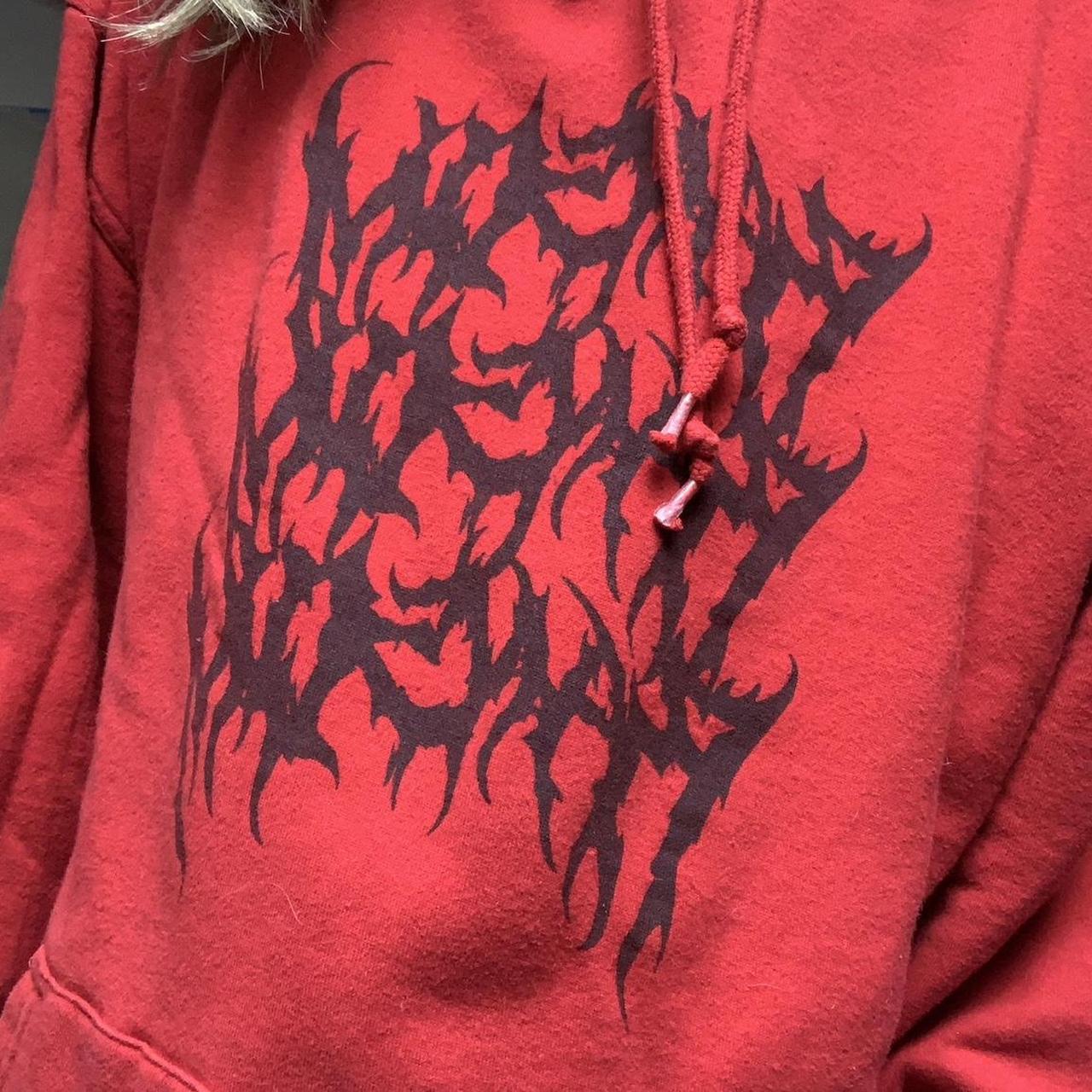 Ransom Men's Red Sweatshirt | Depop