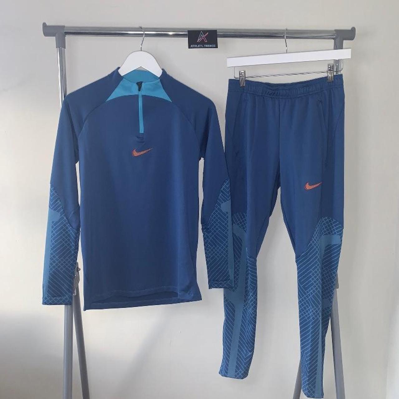 Nike Vapourmax Strike Set In Blue/Orange BNWT FREE... - Depop