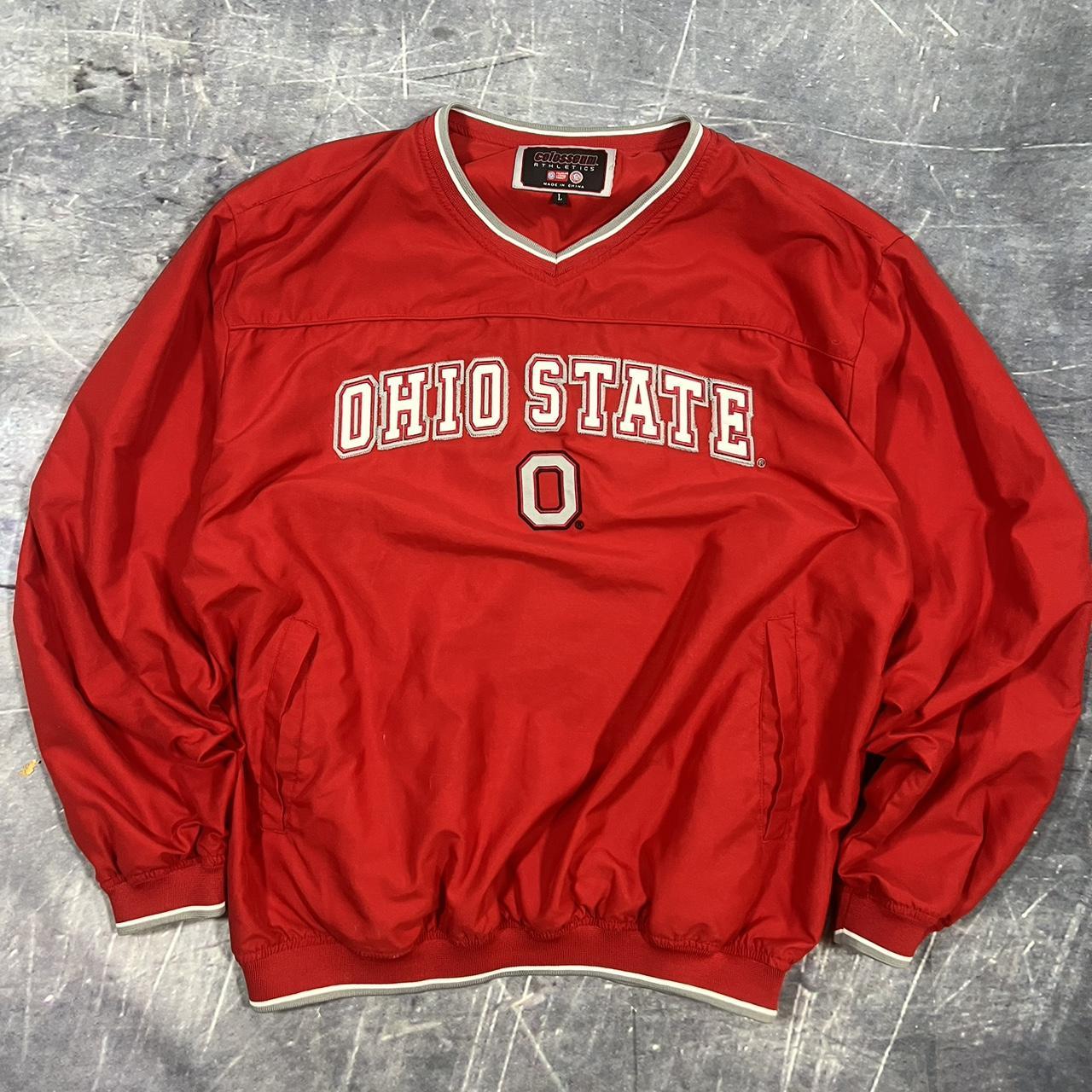 Vintage Ohio state pullover Size: L Measurements:... - Depop