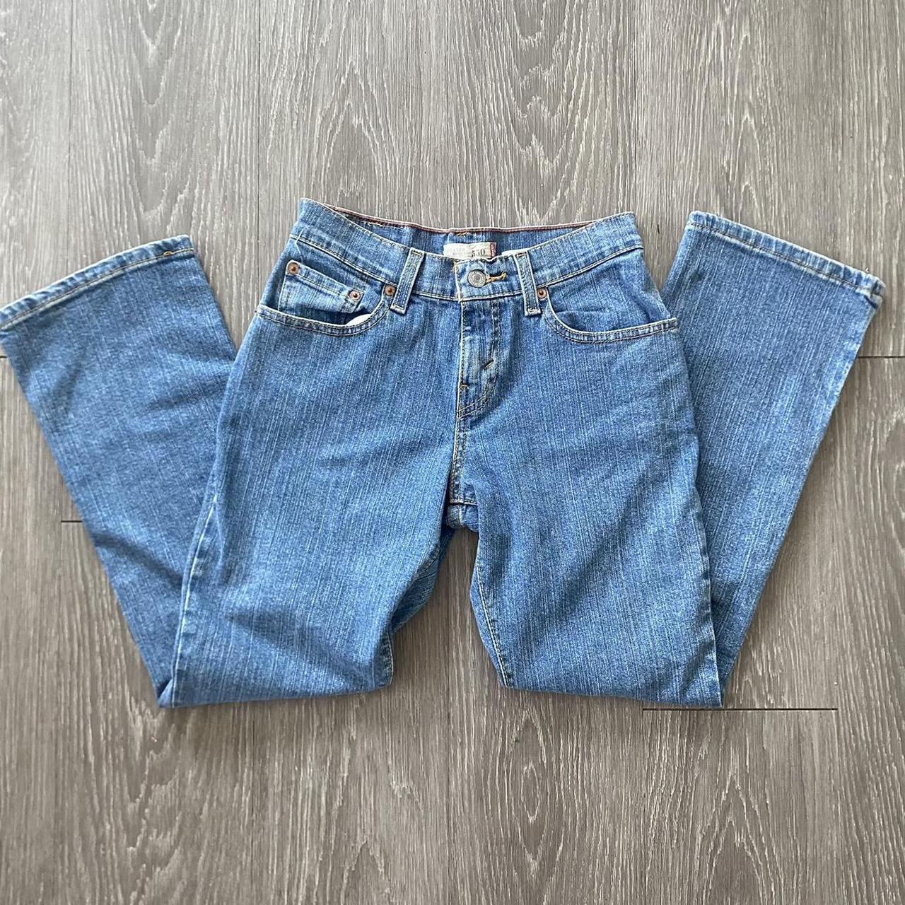 LEVI LOW RISE BOOT CUT JEANS #jeans #denim... - Depop
