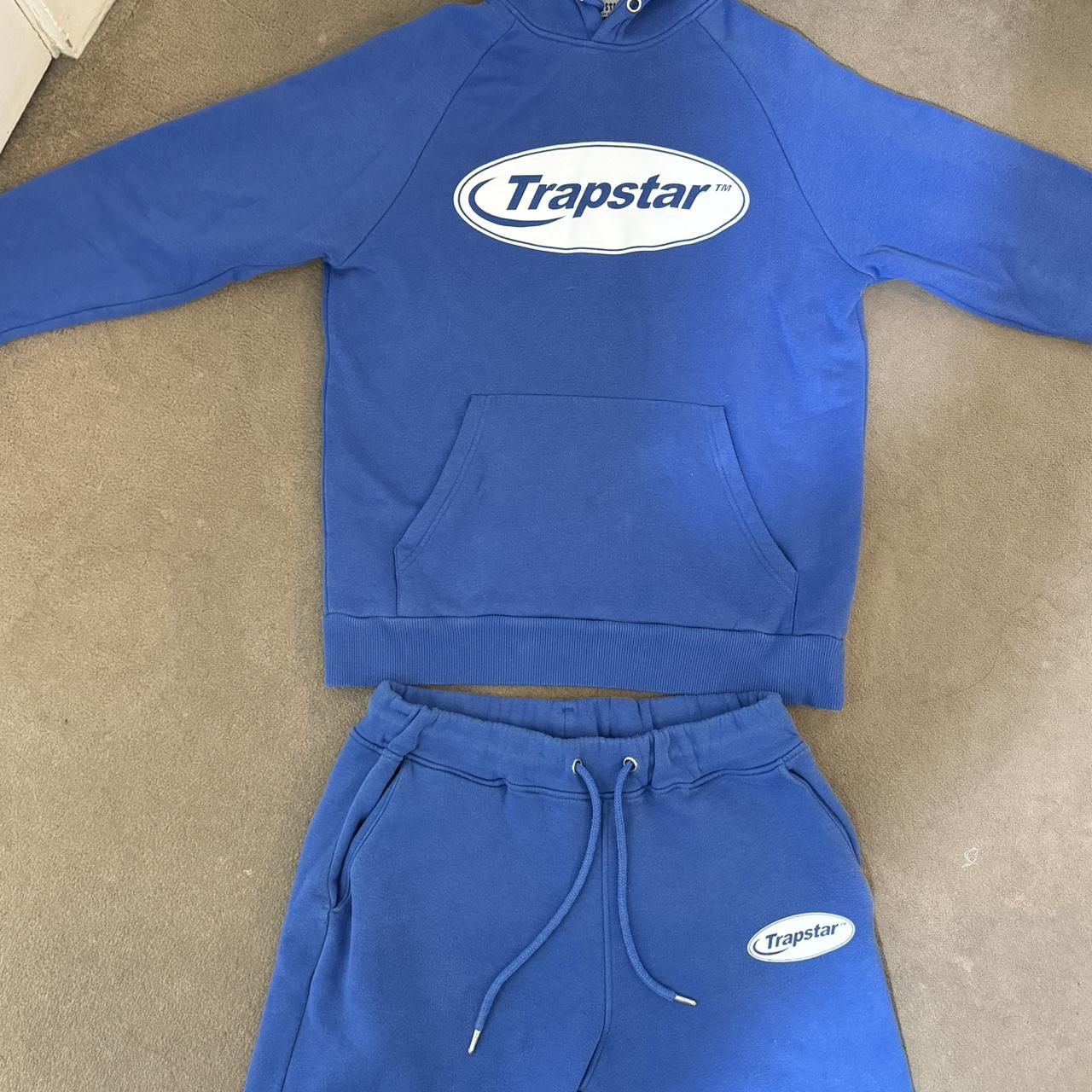 Blue Trapstar Hyperdrive tracksuit | Depop