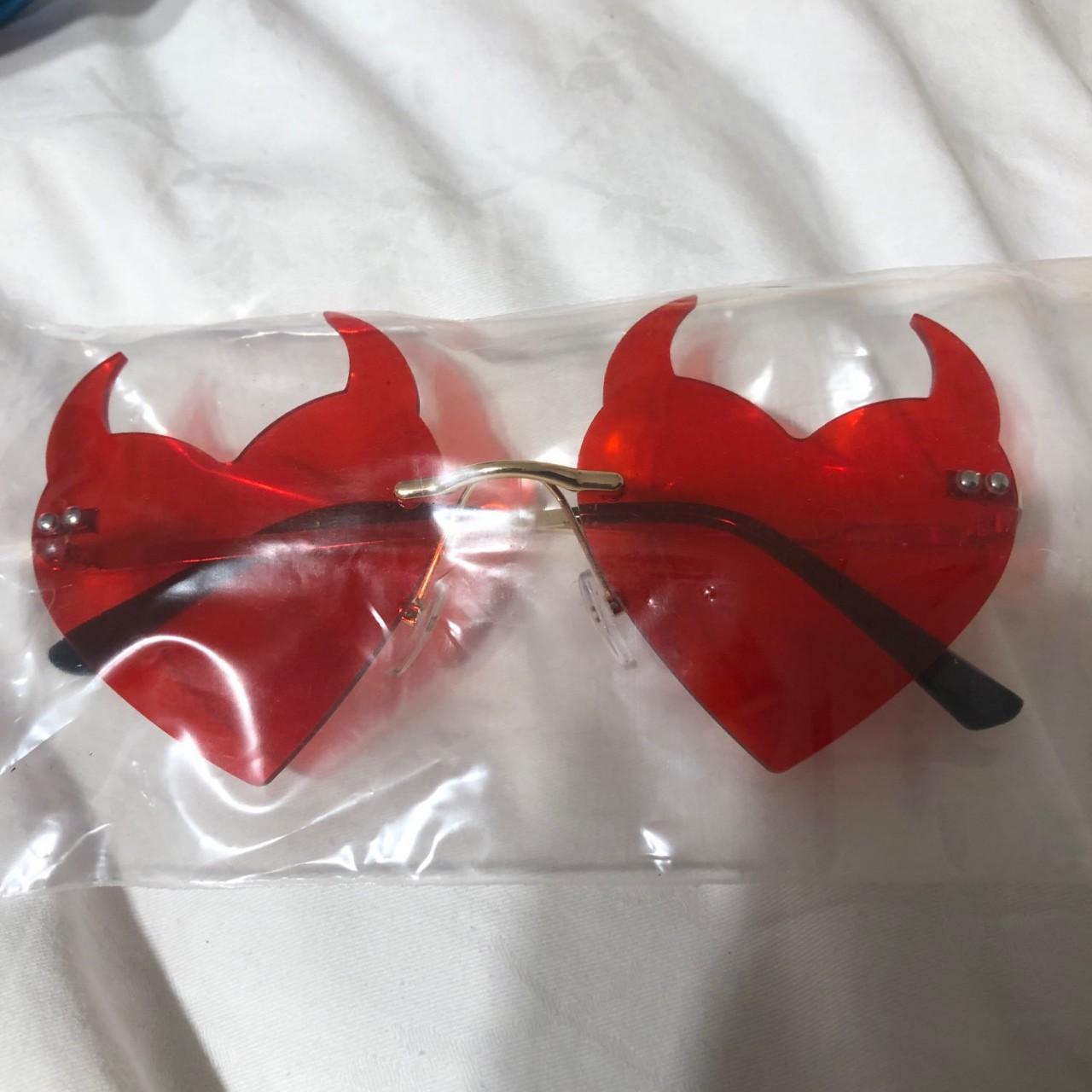 2 pairs of your choice 🕶️ Sexy devil sunglasses 😎... - Depop