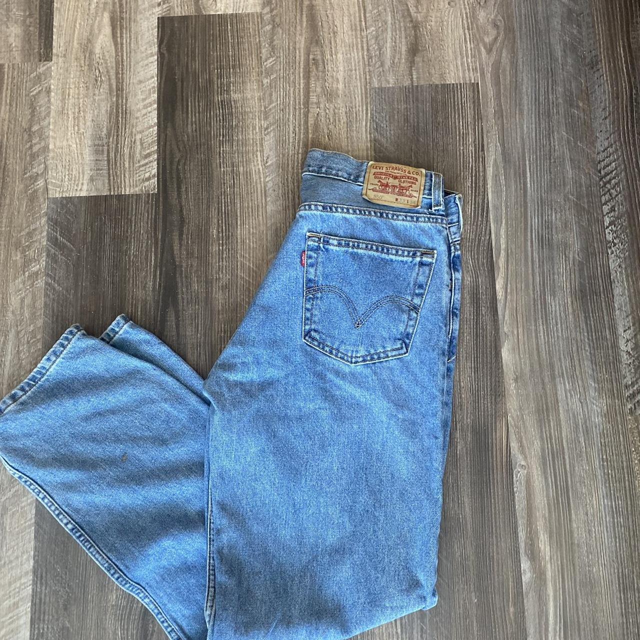 Levi's Men's Blue Jeans | Depop