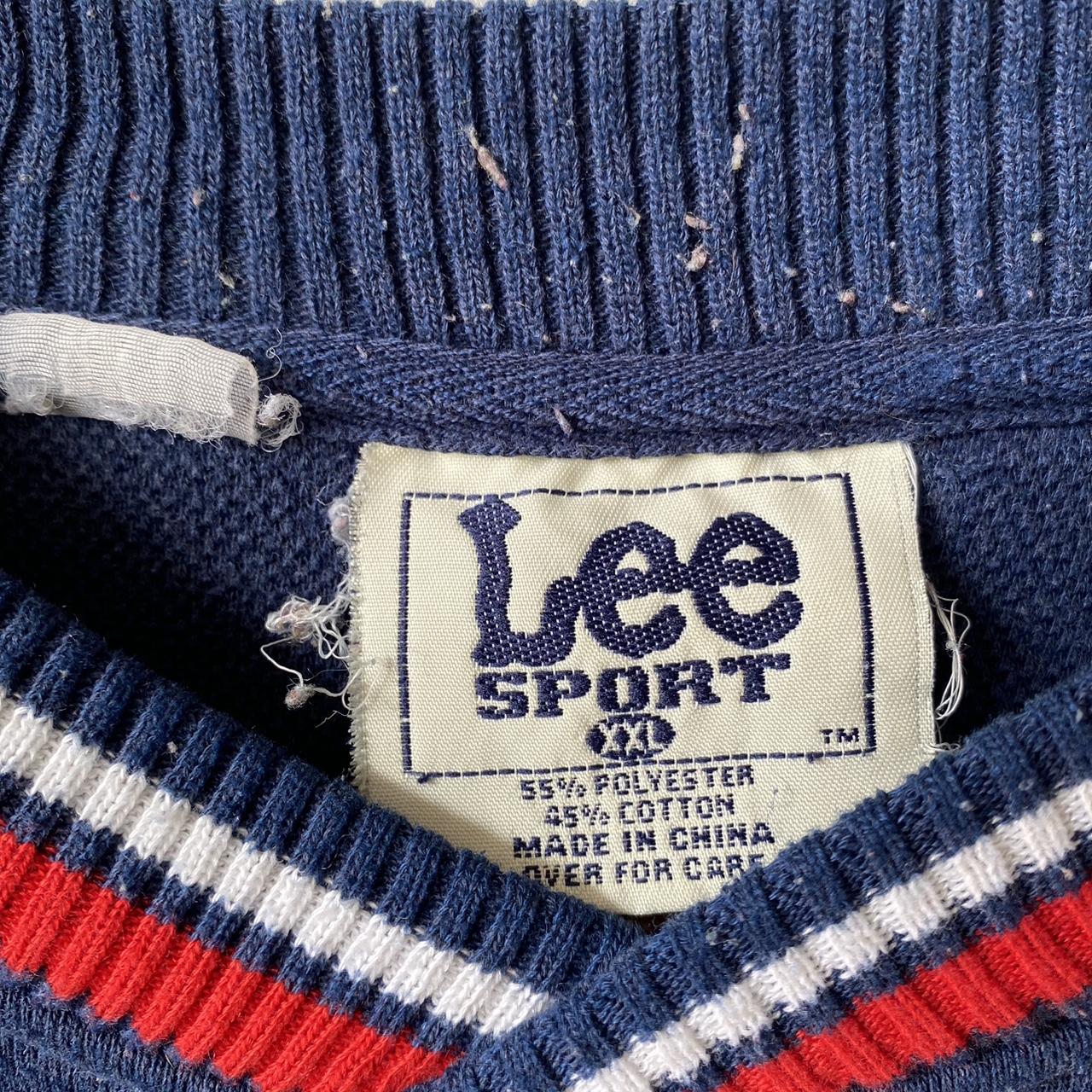 Vintage Lee Sport Tennessee Titans Quilt Sweater -... - Depop