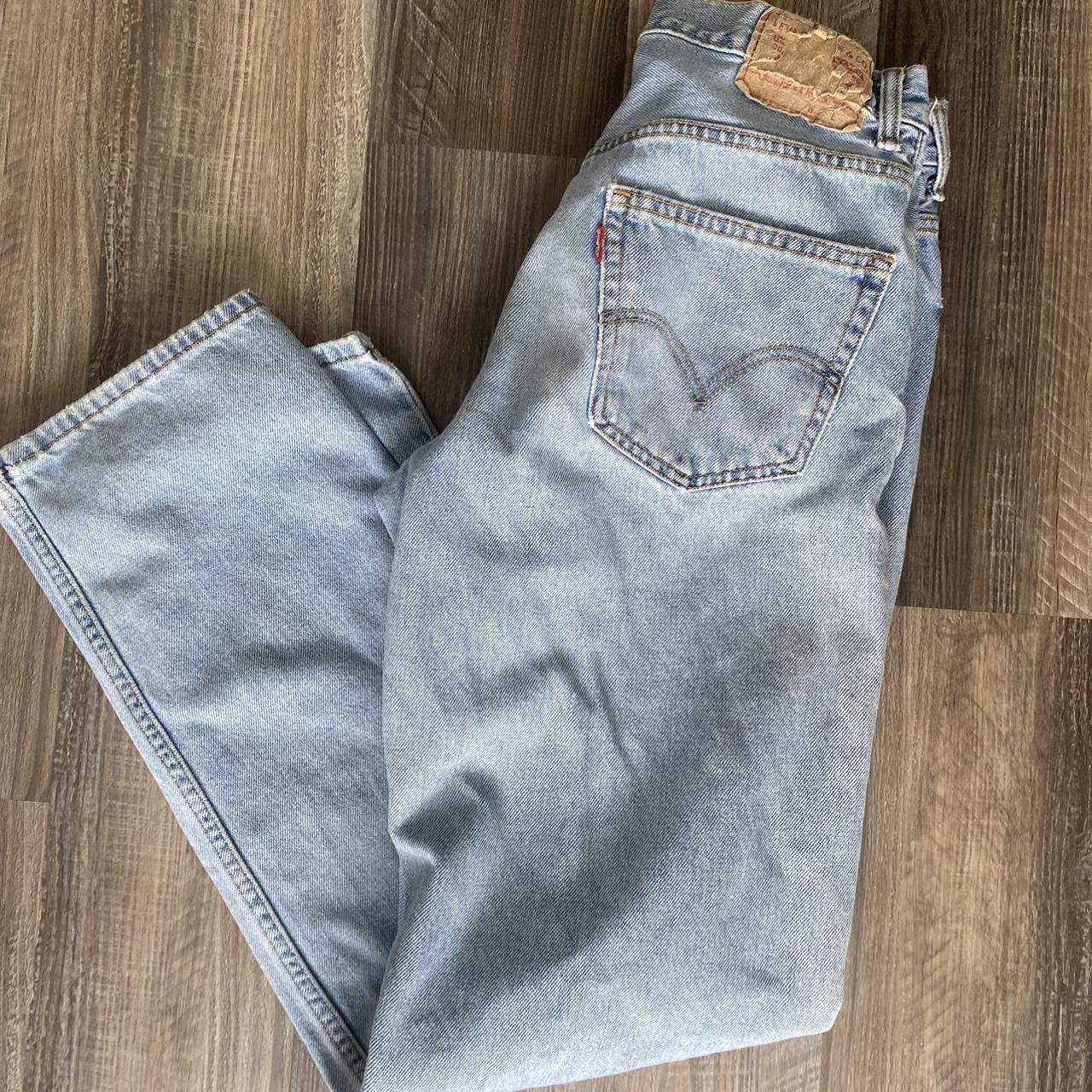 Vintage Levi 550 Denim Jeans Relaxed Fit - Naturally... - Depop