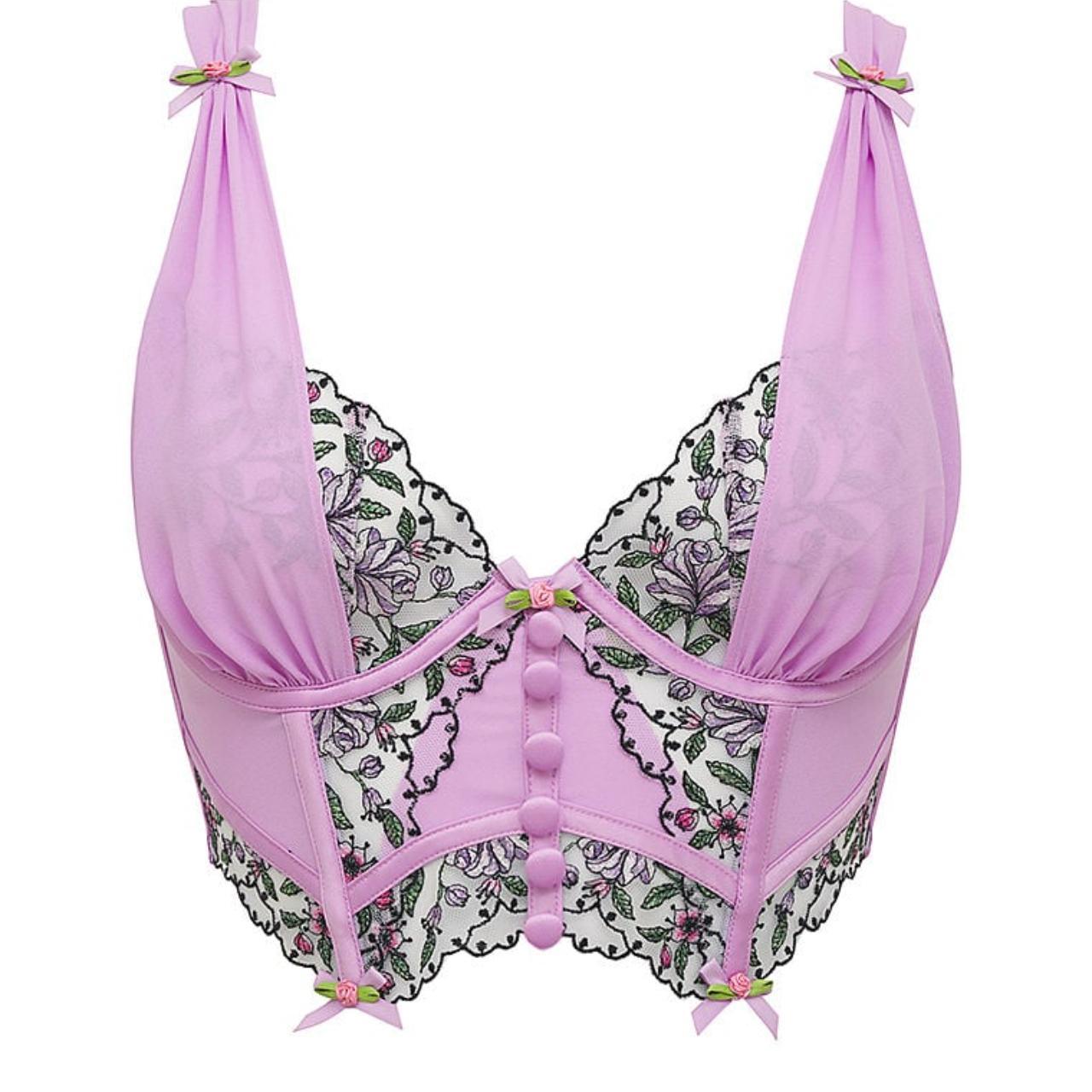 Victorias Secret Lilac Lorelei Vintage Inspired Depop