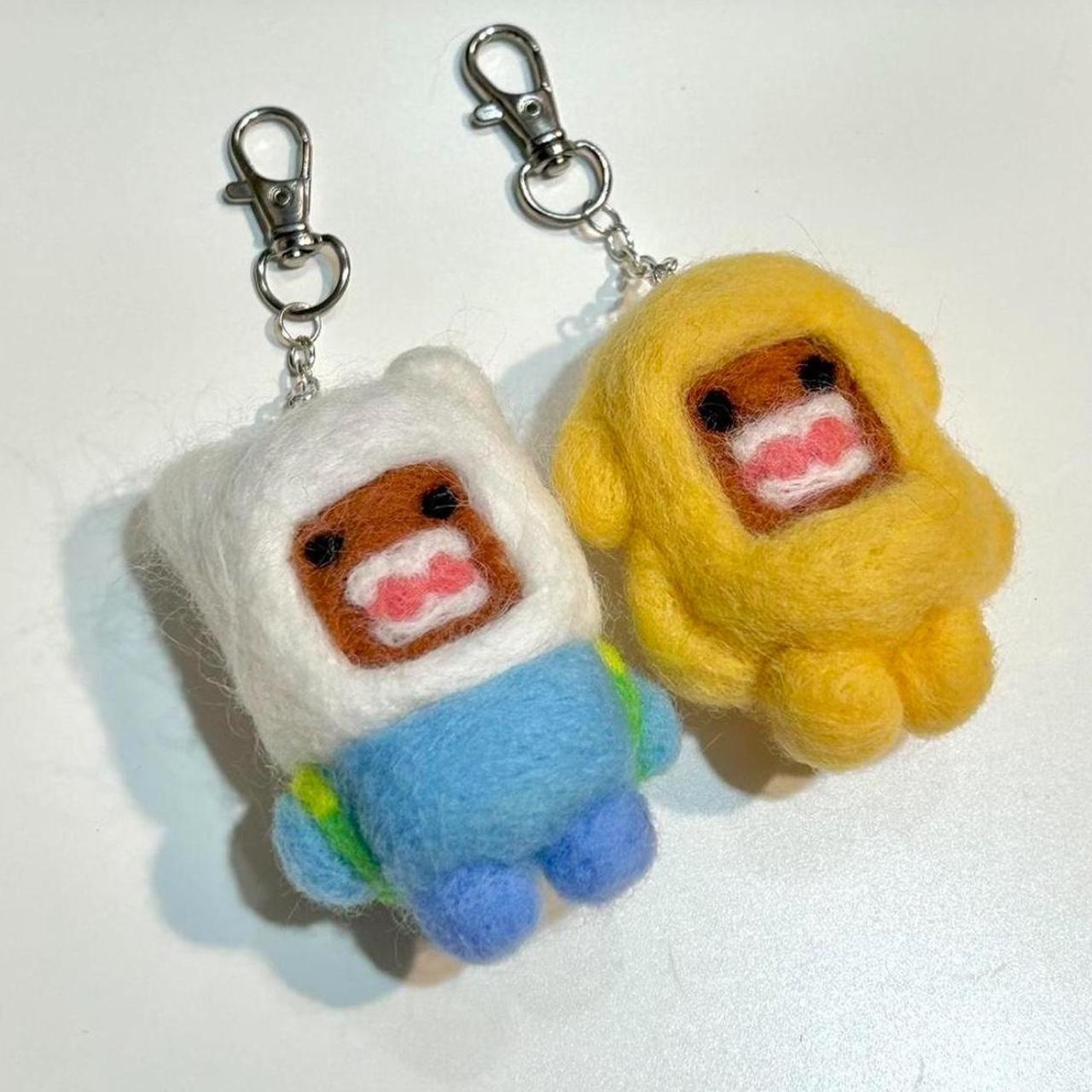 MADE TO ORDER! adorable handmade needle felted Domo... | Depop