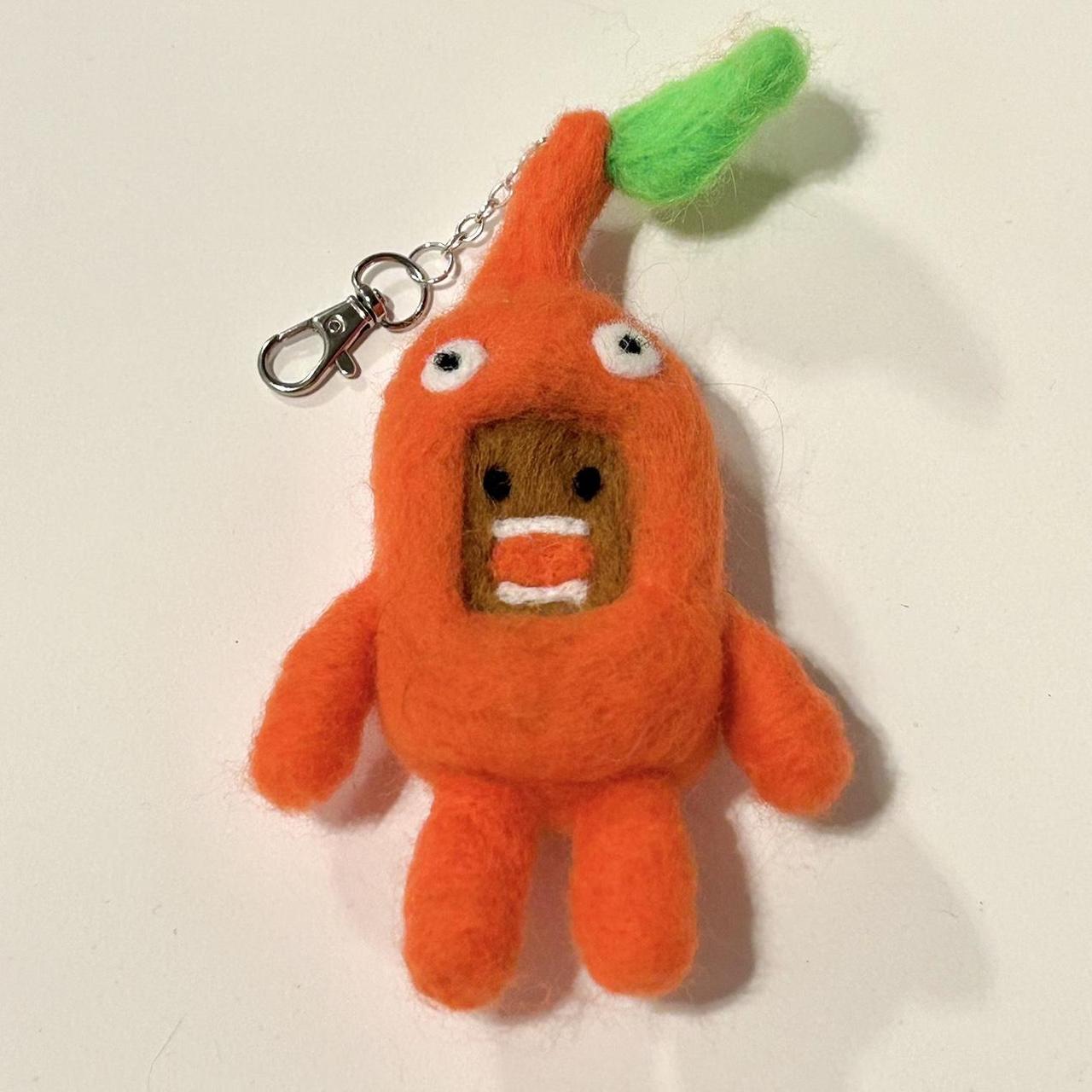domo X pikmin keychain! large keychain! handmade by... - Depop