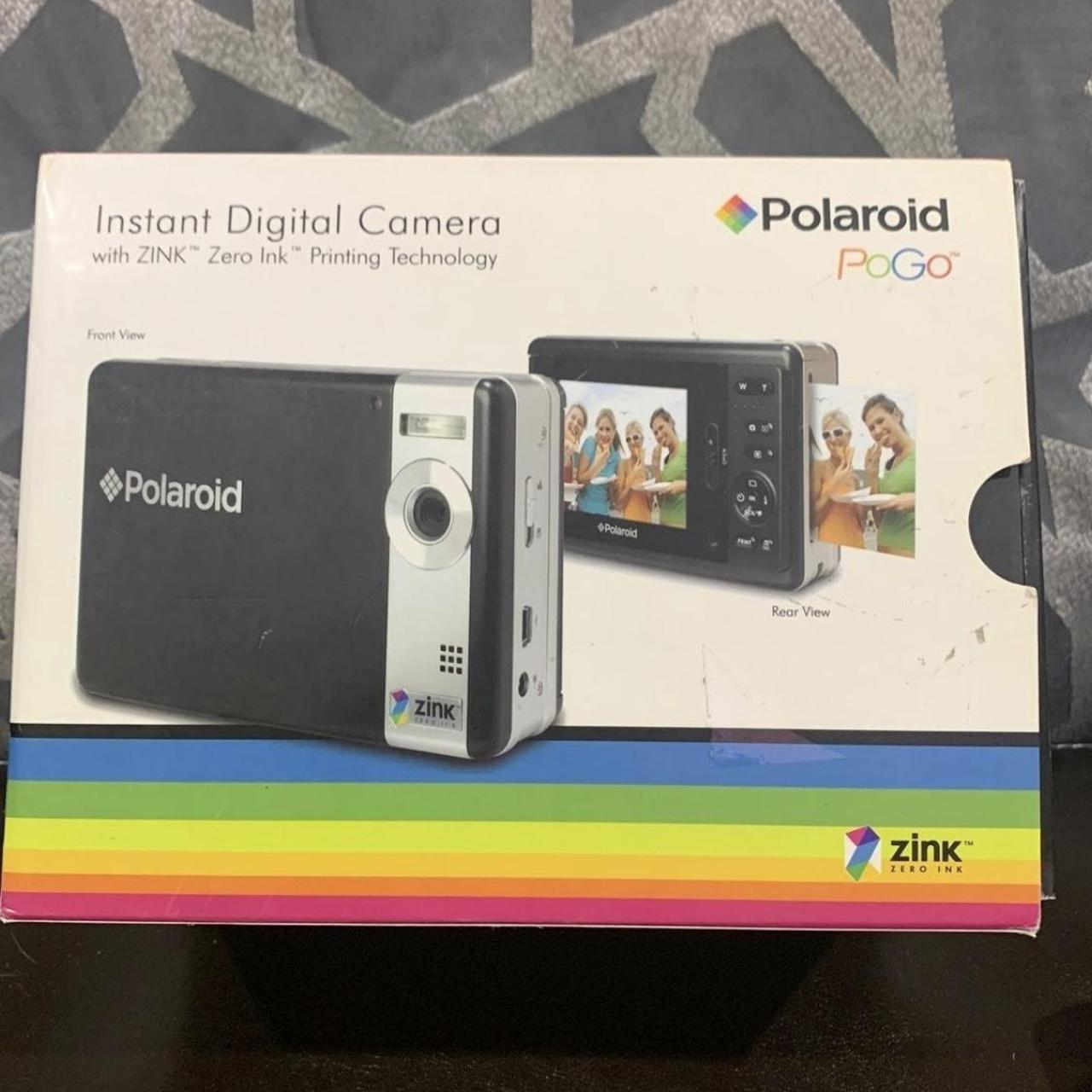 Instant Digital camera with Zink Zero Ink printing... - Depop