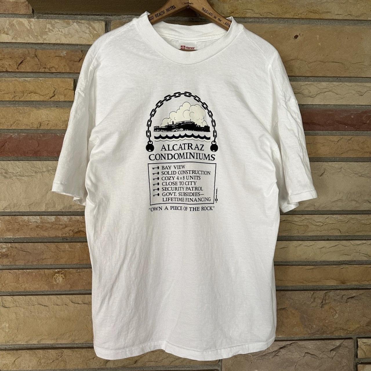Vintage 90s Alcatraz Condominiums Graphic... | Depop