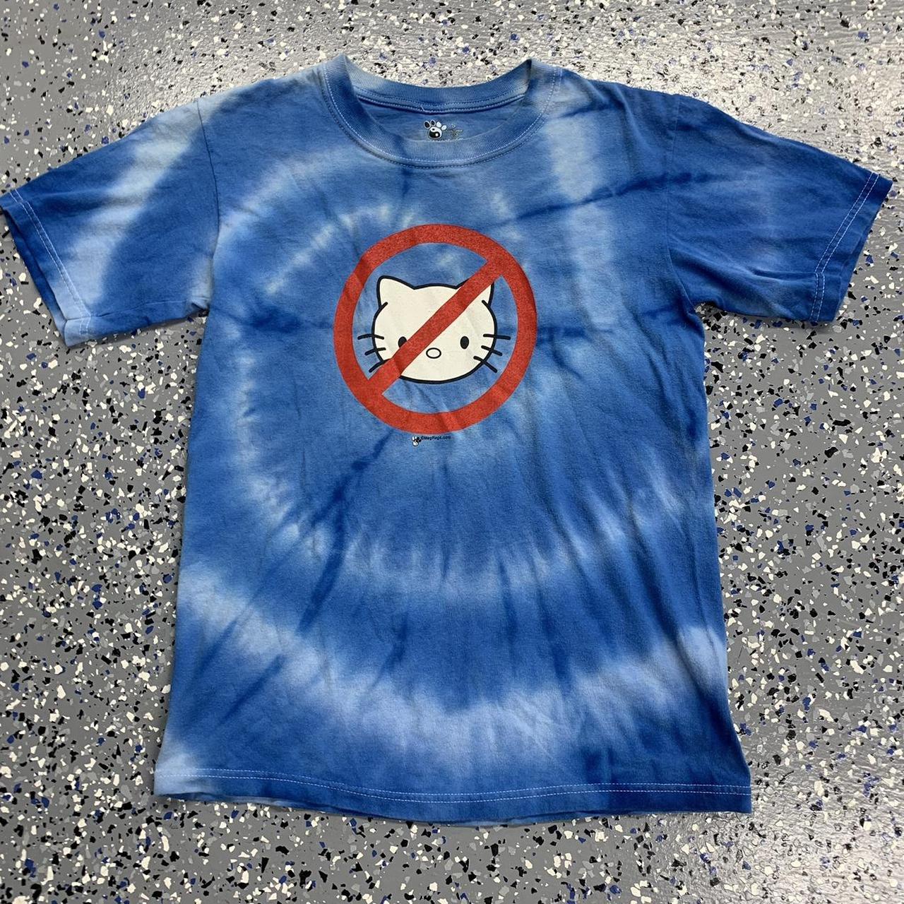 Anti hello kitty t shirt Funny print #y2k... - Depop