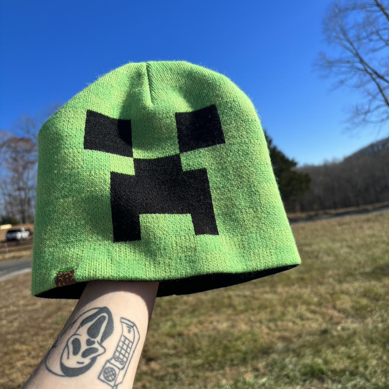 Vintage Minecraft beanie Jinx tag #vintage #gaming... - Depop