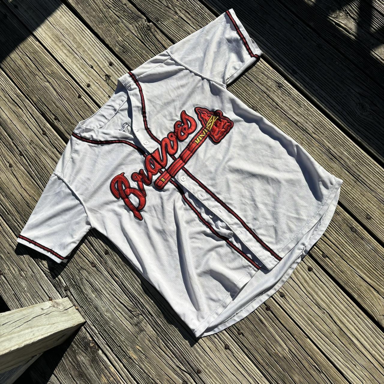 Vintage braves acuna jr. Jersey #vintage #MLB... - Depop