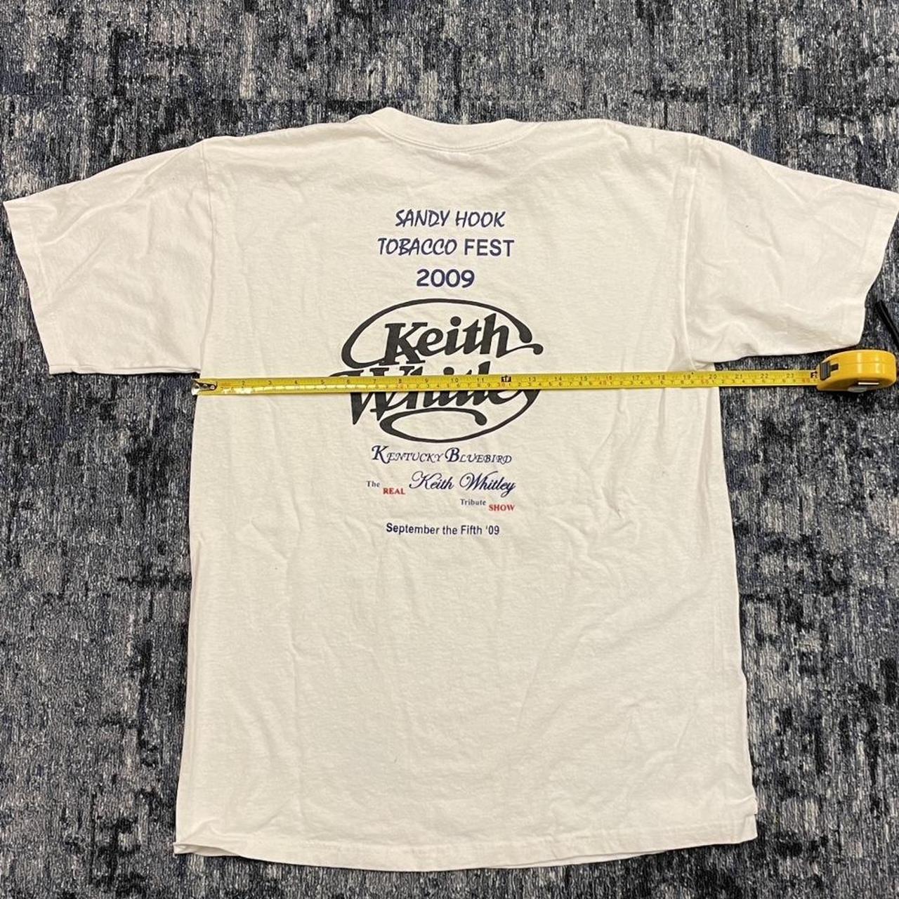 2009 Keith Whitley Sandy Hook Tobacco Fest Front and... - Depop