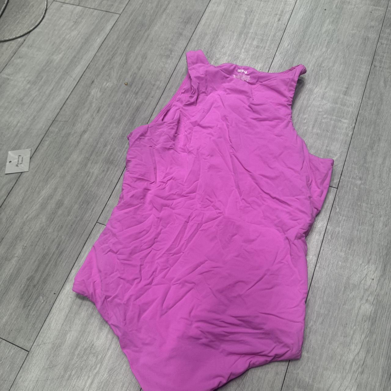 Pink Skims body suit #skims | Depop