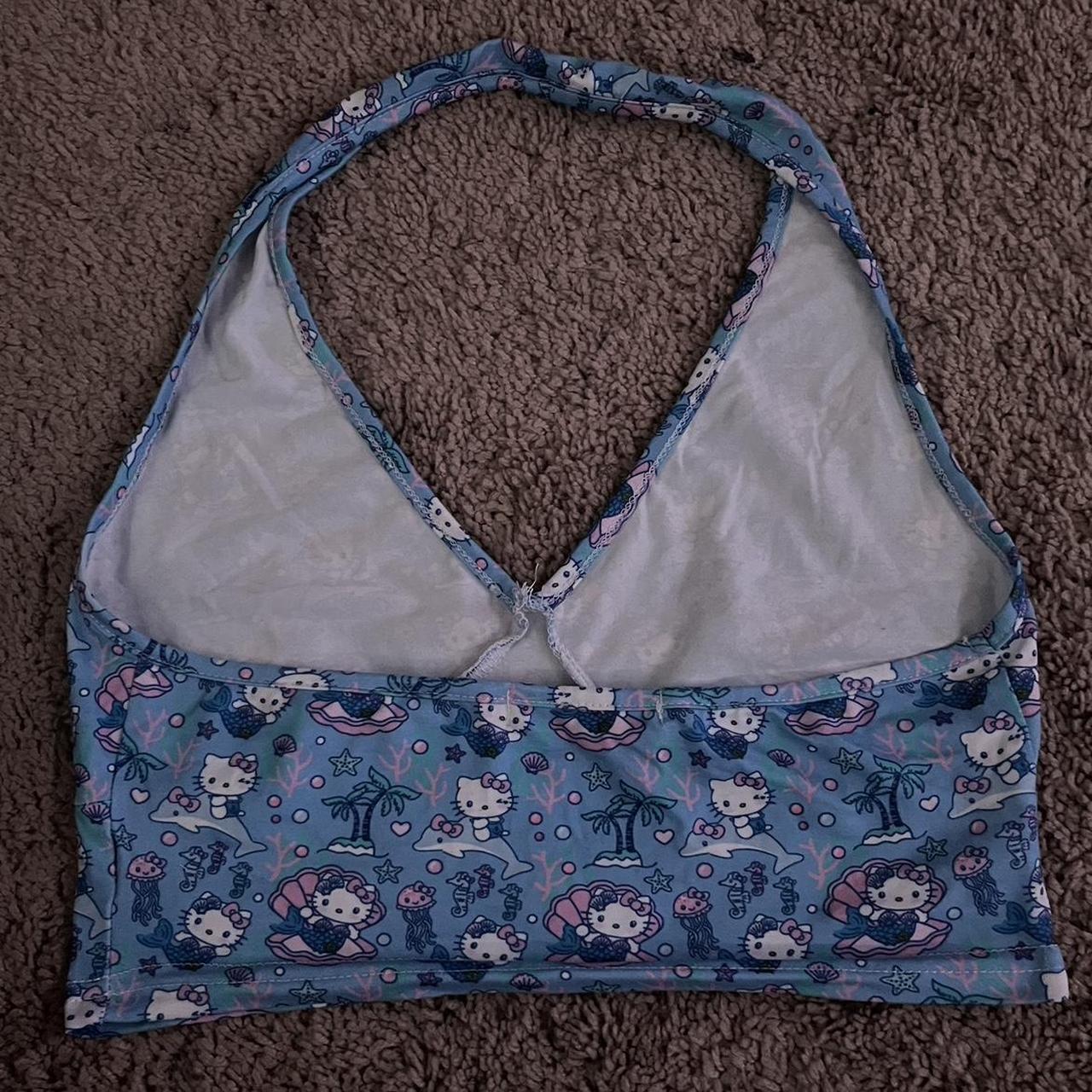shein x hello kitty collab halter top; only wore... - Depop