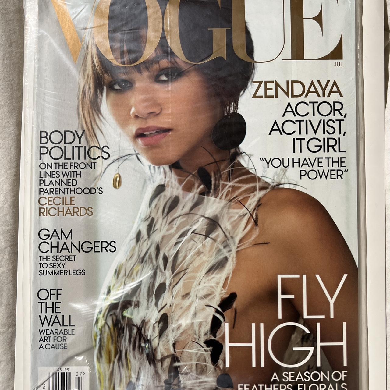 Vogue MAGAZINE July 2017 Zendaya "You Have the... - Depop