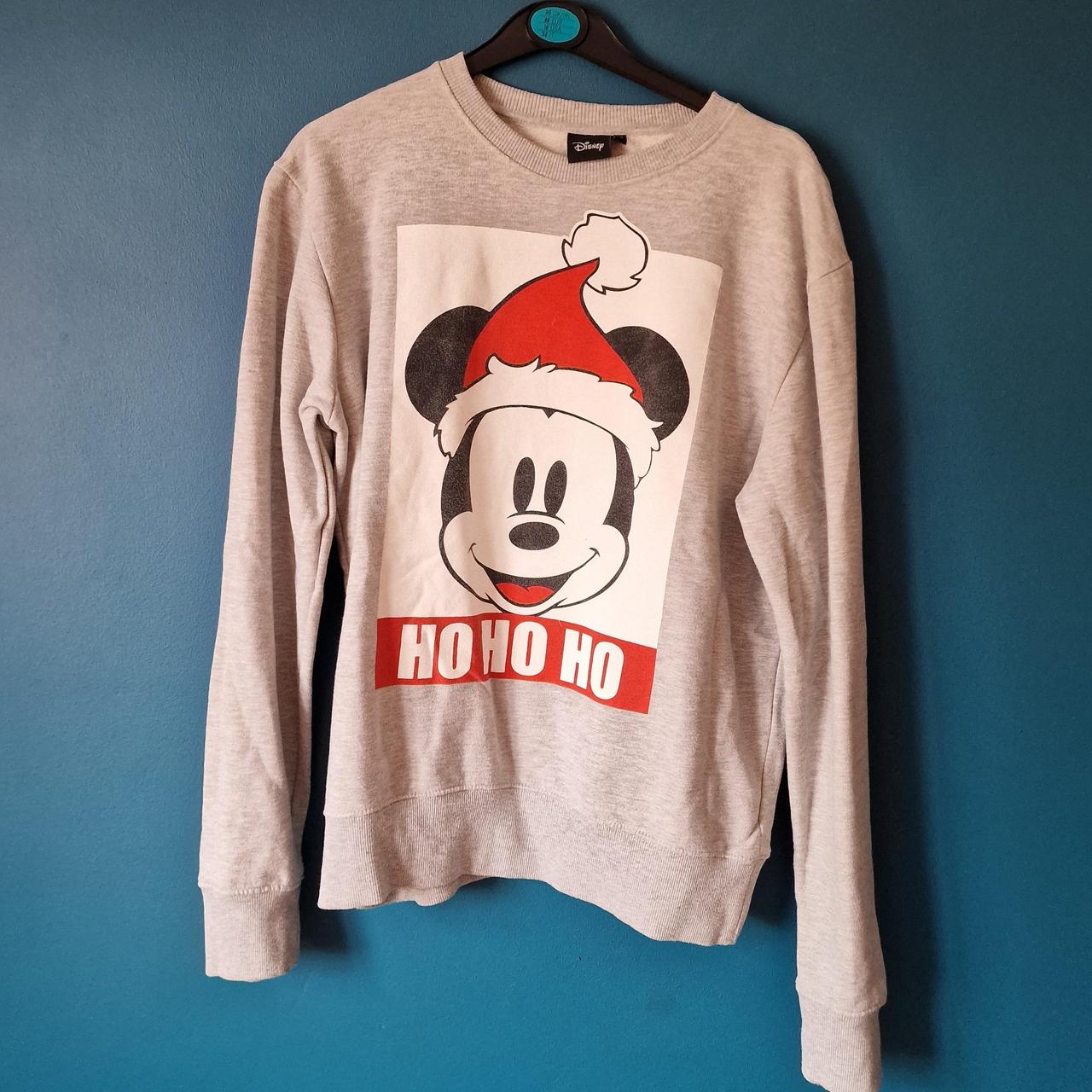 Disney Mickey mouse Christmas Jumper/ Sweatshirt... - Depop