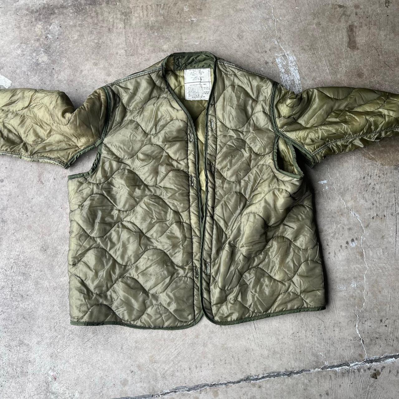 VINTAGE COLD WEATHER LINER JACKET LARGE... | Depop