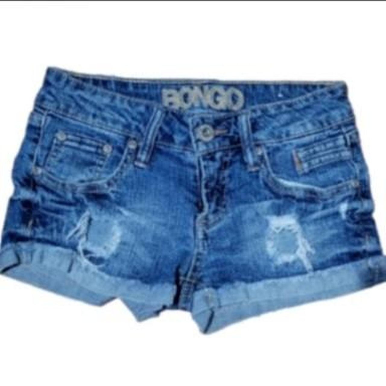BONGO Women's Blue Shorts | Depop