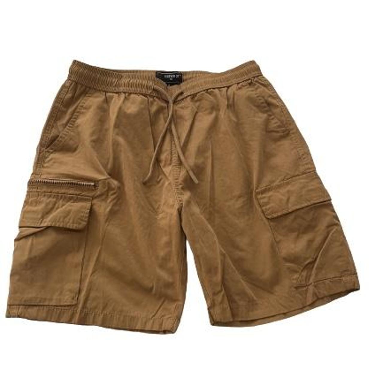 LIGHT BROWN SHORTS - Depop