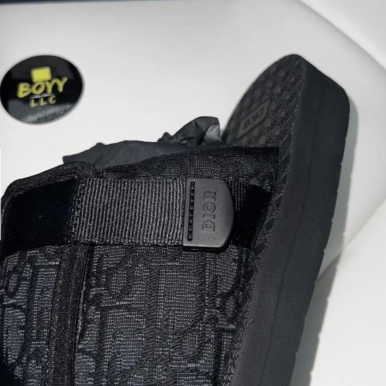 Brand new black dior alpha slides - Depop