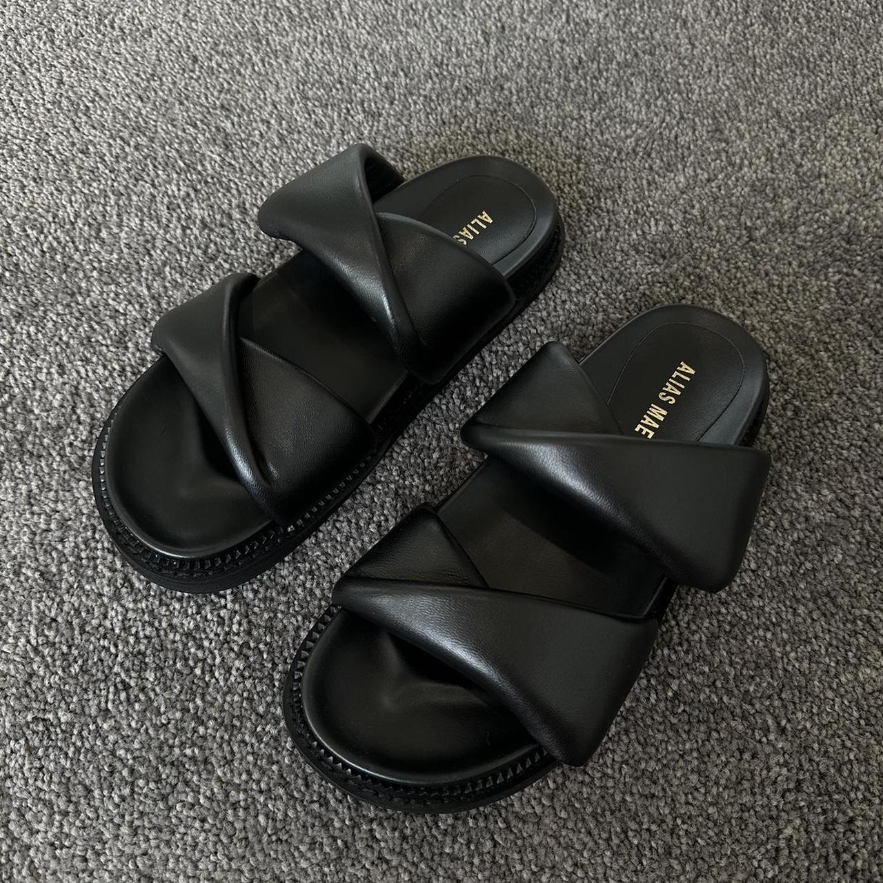 ALIAS MAE - paris sandal black Size 35AU RRP... - Depop