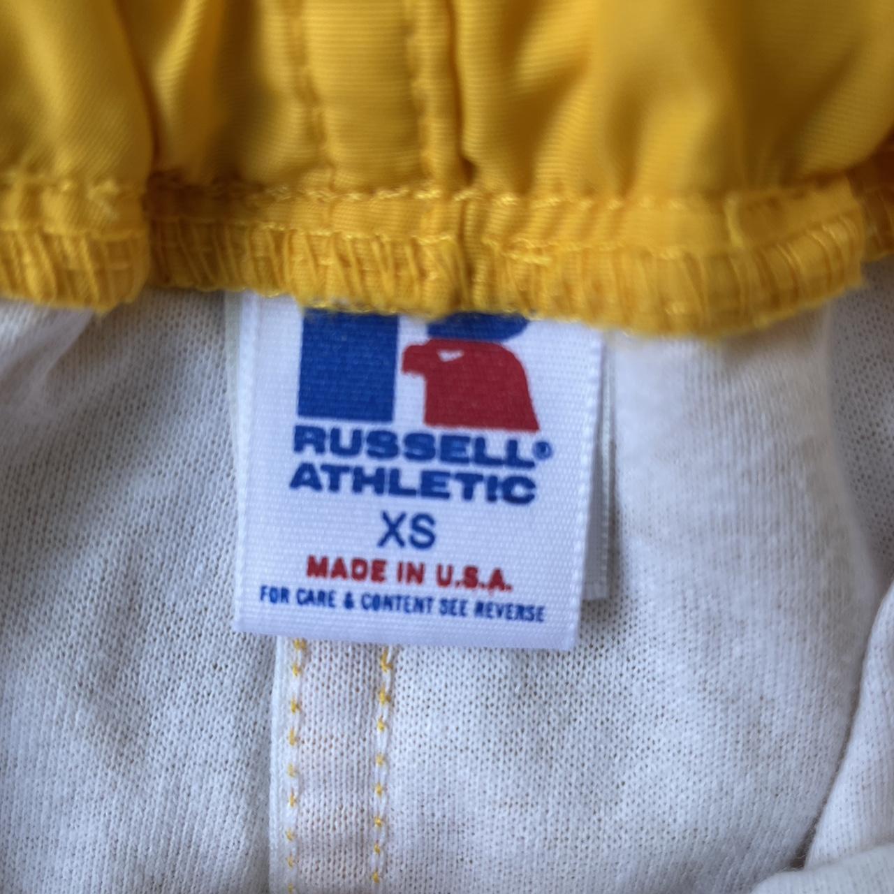 Russell Athletic Men's Yellow Joggers-tracksuits | Depop