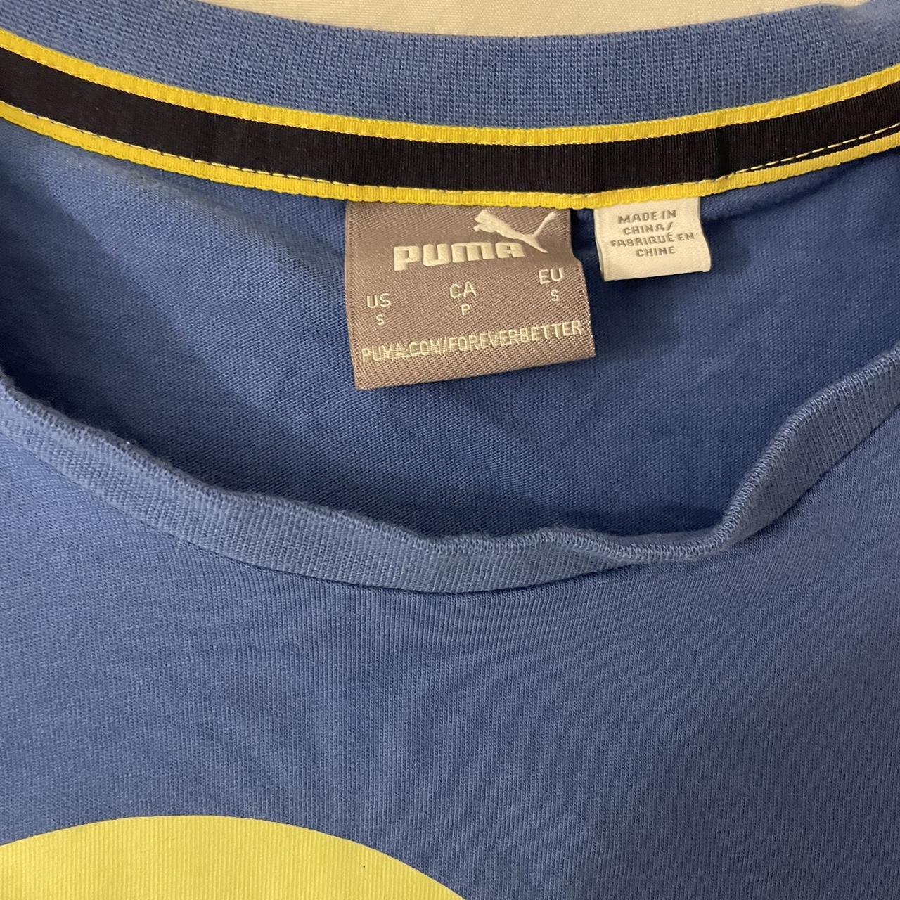 Puma Men's Blue T-shirt | Depop