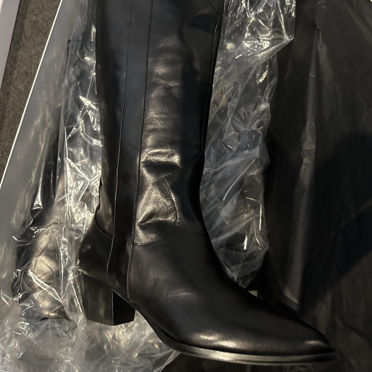 DOF Studios Eddie Knee High Boots NEW in box never... - Depop