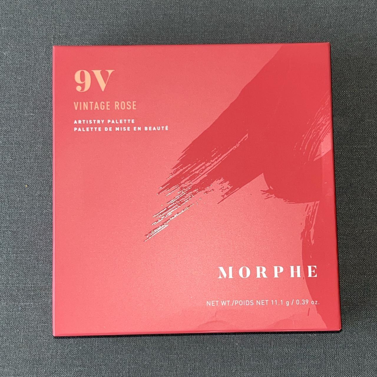 9V Vintage Rose Eyeshadow Palette from Morphe Brand... - Depop