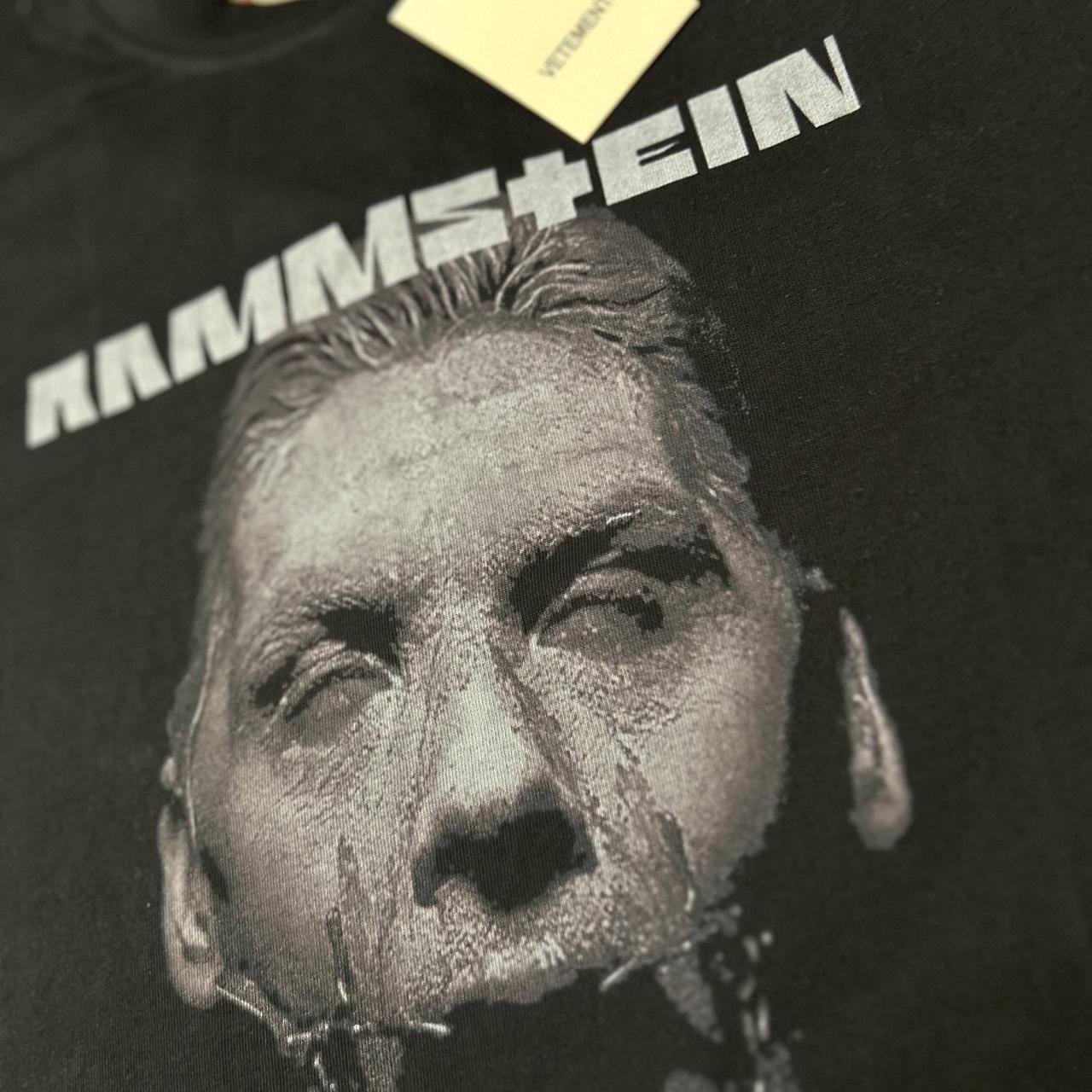 Vetements Rare Rammstein Tee🔥 Brand New! Tags &... | Depop