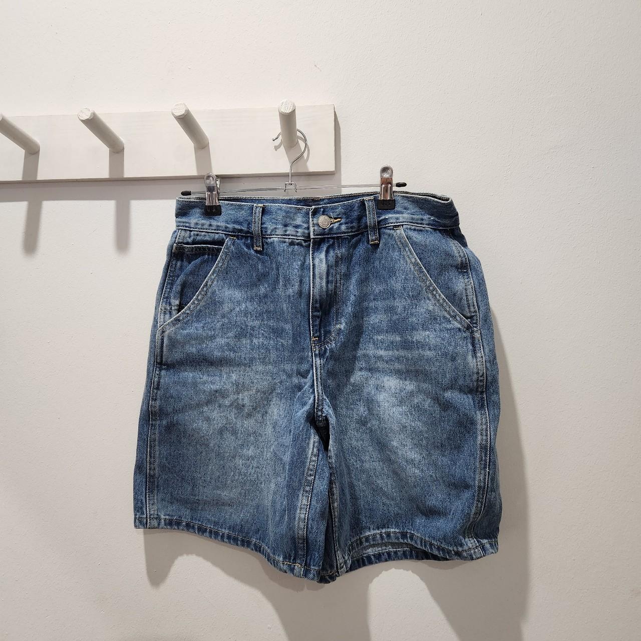 Glassons mid rise denim jorts Size 8 - Depop