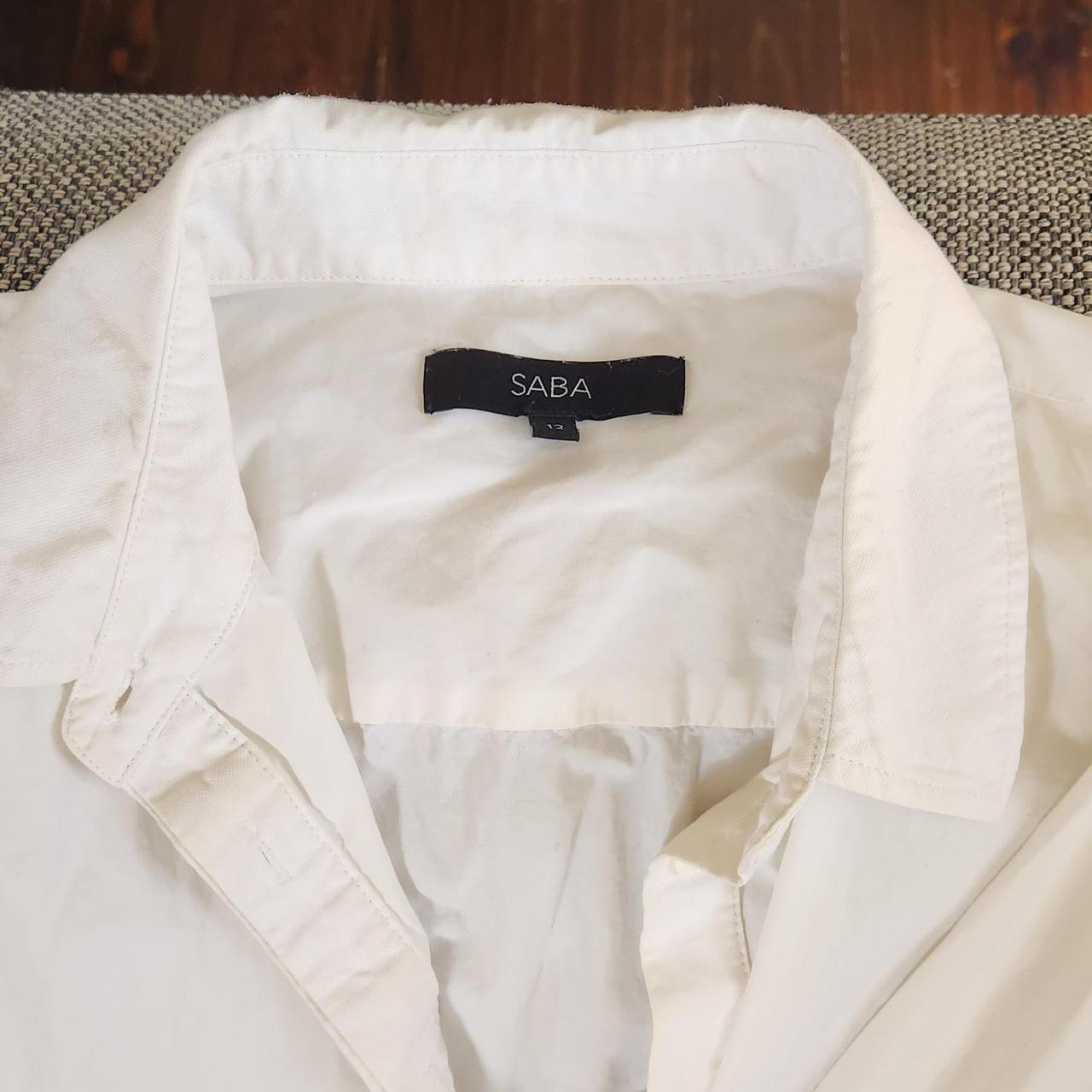 Saba white shirt. Don't get enough wear out of it.... - Depop