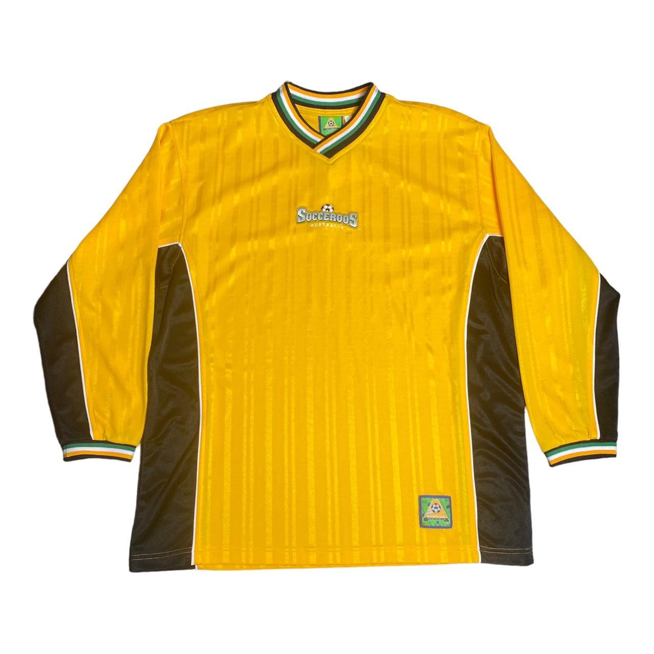 Australia socceroos football Shirt Long sleeved... - Depop