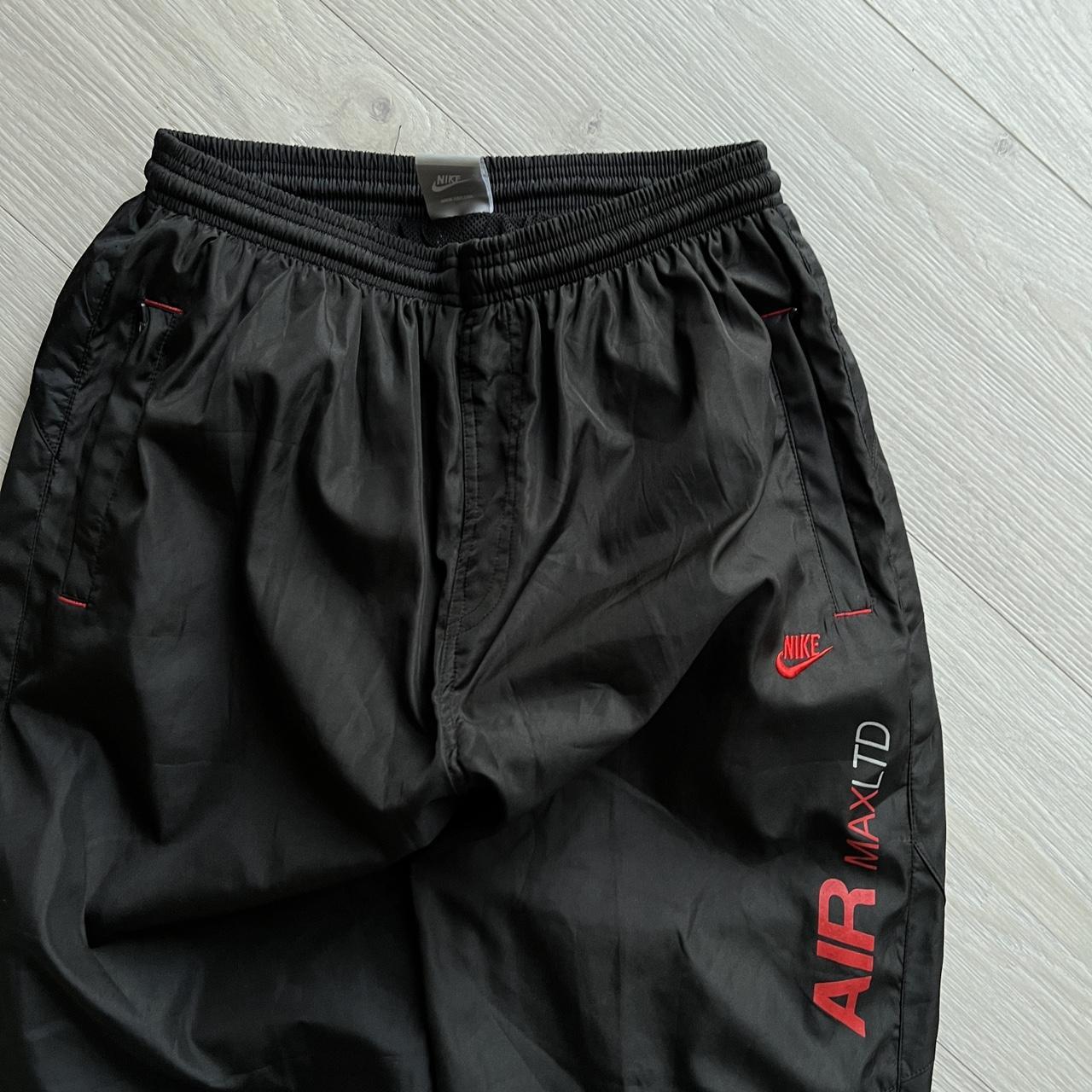 00s RARE Black Nike Air Max LTD Shell Tracksuit 1.... - Depop