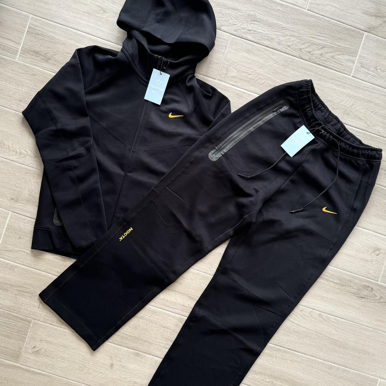 Brand New Black Nocta x Nike Tech Fleece... - Depop