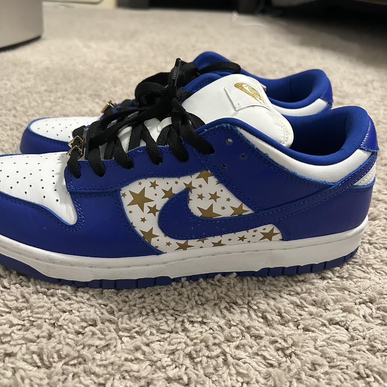 Supreme Dunks Size 10.5 - Depop