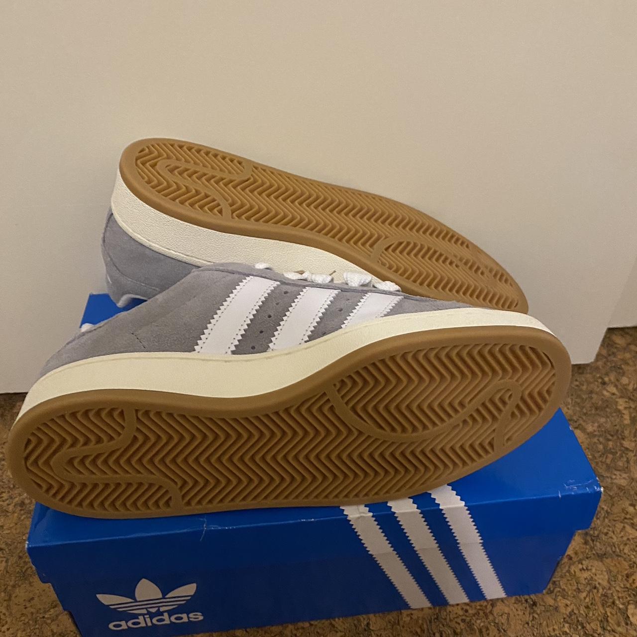 Brand new grey Adidas campus with box! size: men’s 7... - Depop