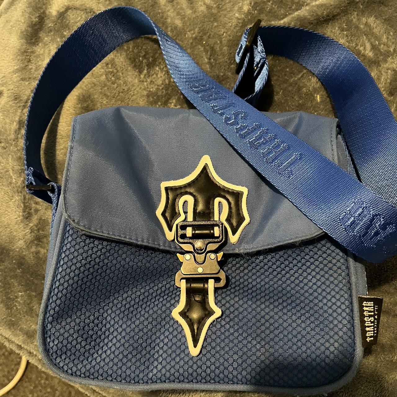 Blue Trapstar Pouch Bag !!! Genuine Both Items On My... - Depop Blue Trapstar Pouch Bag !!! Genuine Both Items On My... - Depop