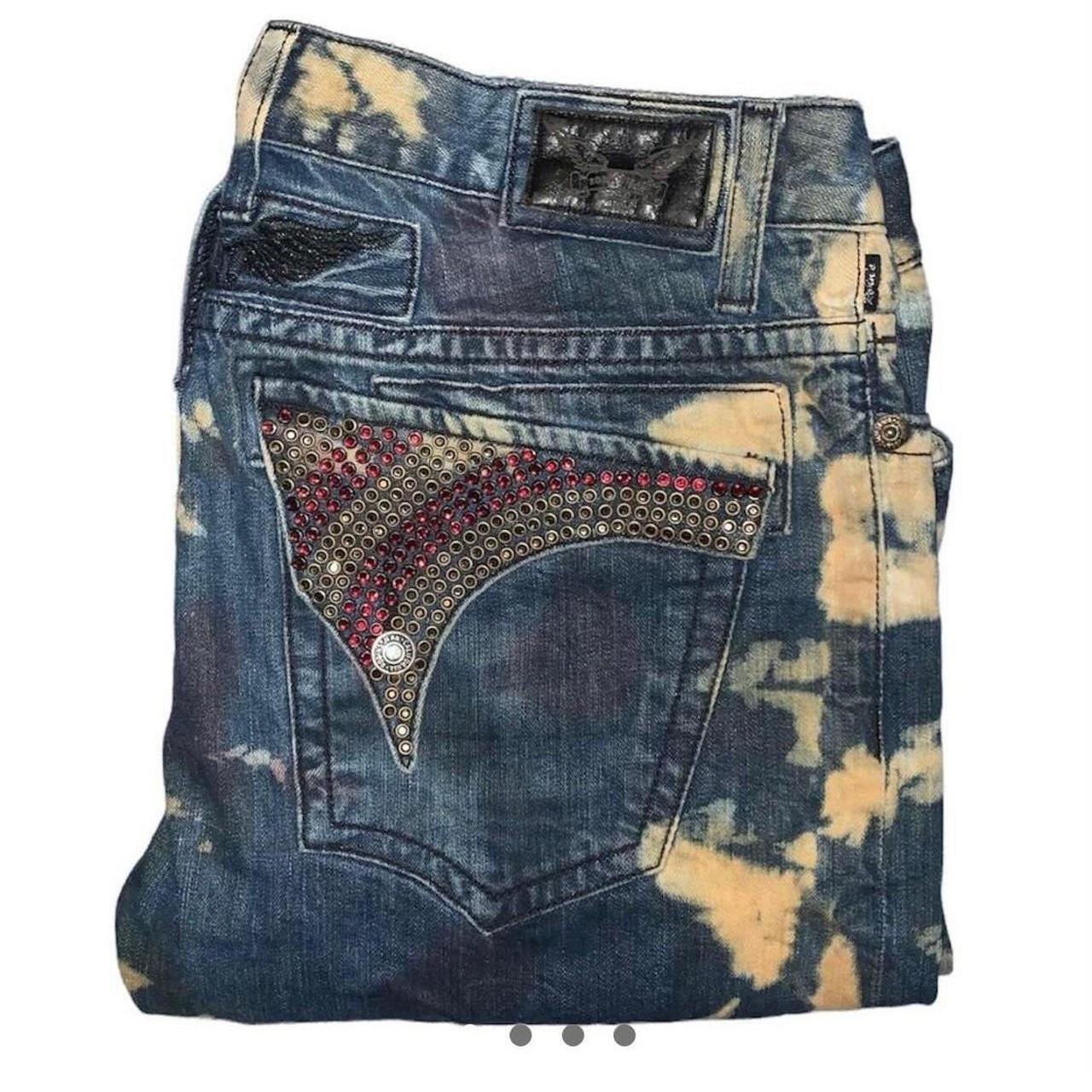 Men's Red and Blue Jeans | Depop