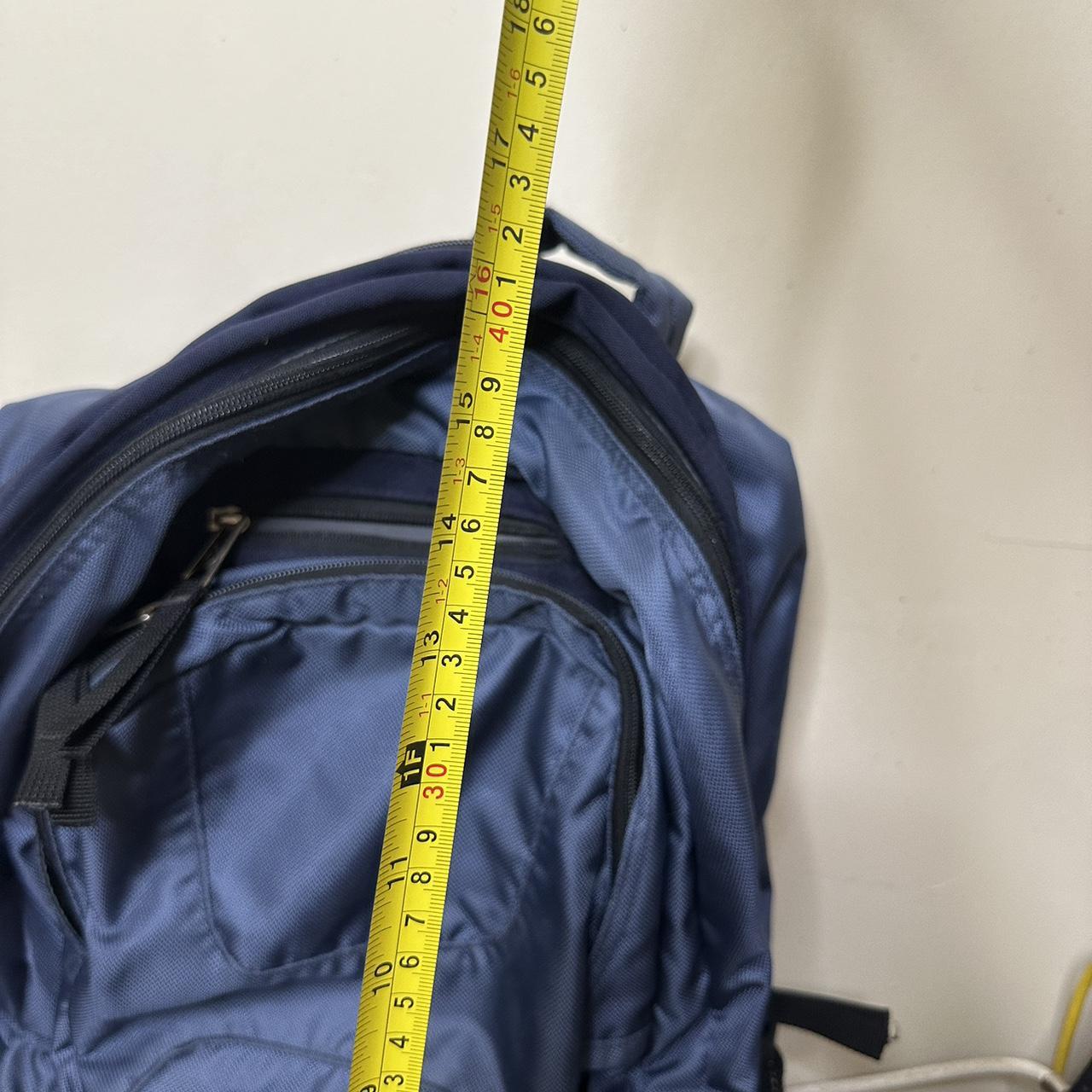 Jansport Blue Black Hiking Camping Airlift Backpack... - Depop