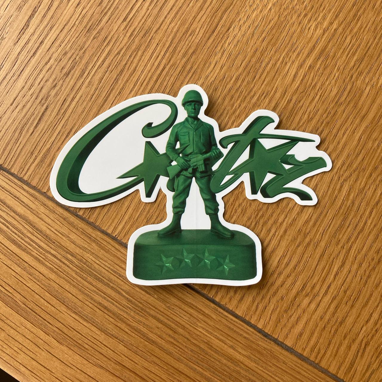 Corteiz army sticker - Depop