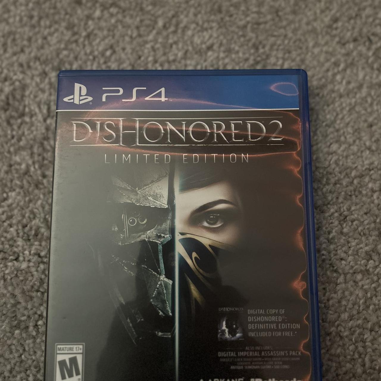 Dishonored 2 ps4 game Dishonored definitive edition... - Depop