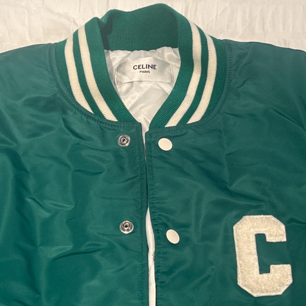 Emerald Green Celine Jacket (not authentic). Never... - Depop
