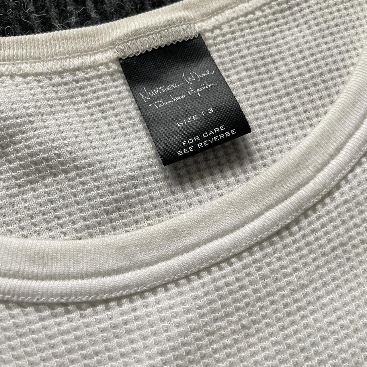 Number (n)ine ss05 thermal longsleeve Send offers... - Depop