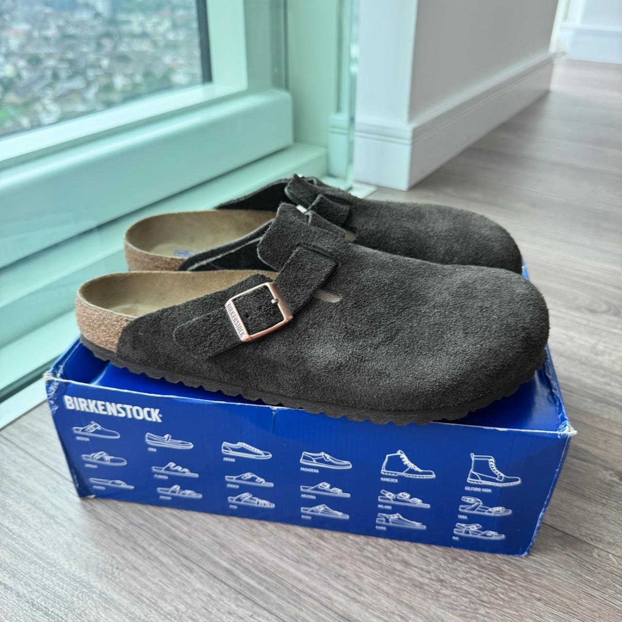 Birkenstock Boston clogs Size 44EUR Mocha Brand new... - Depop